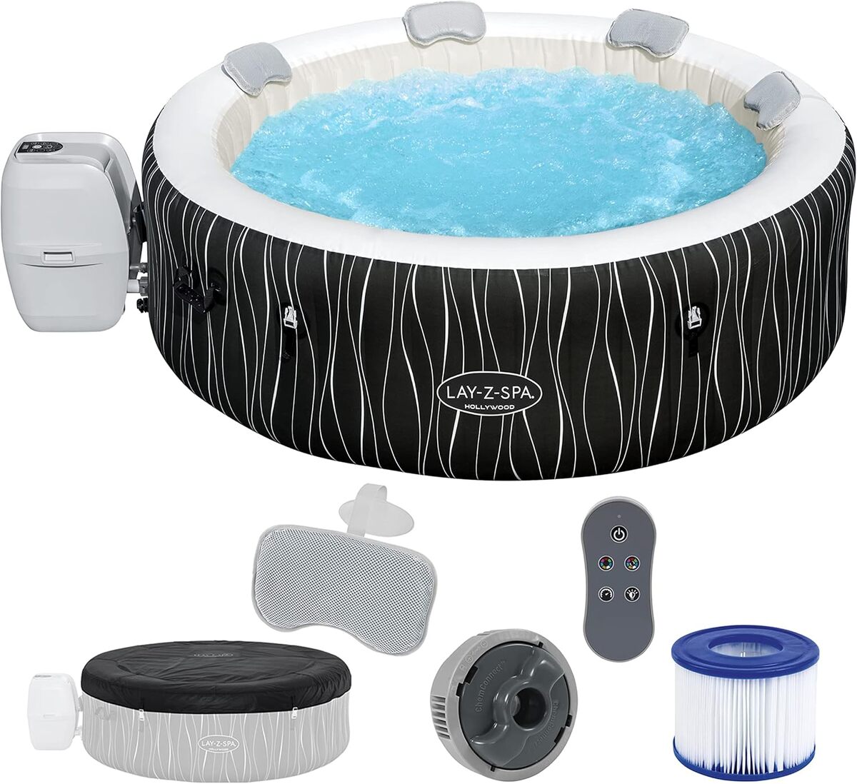 Test Lay-Z-Spa Hollywood : confort et design pour 4-6 personnes